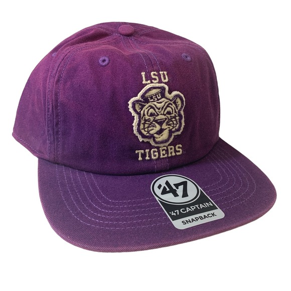 47 | Accessories | 47 Brand Captain Lsu Tigers Retro Logo Dusted Double ...